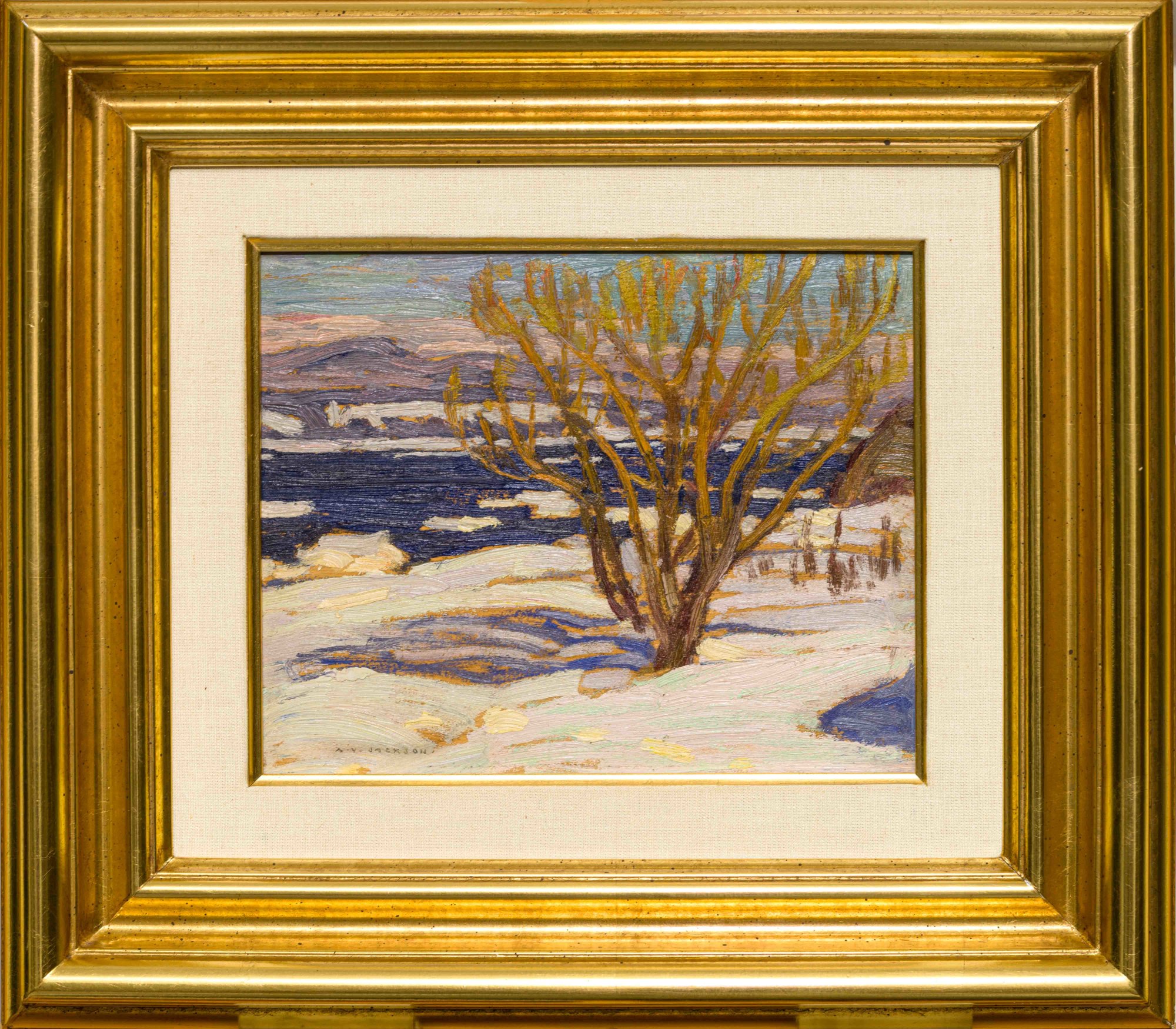 A.Y. Jackson, On the St-Lawrence, 1921 (March) | Artworks | Alan ...