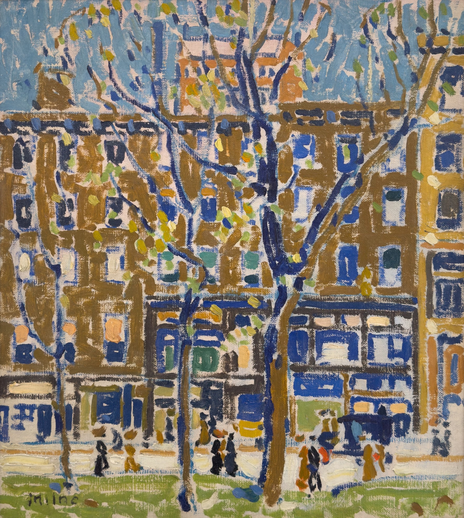 David Milne, Tenements, 1912 (circa) | Alan Klinkhoff Gallery | Art ...