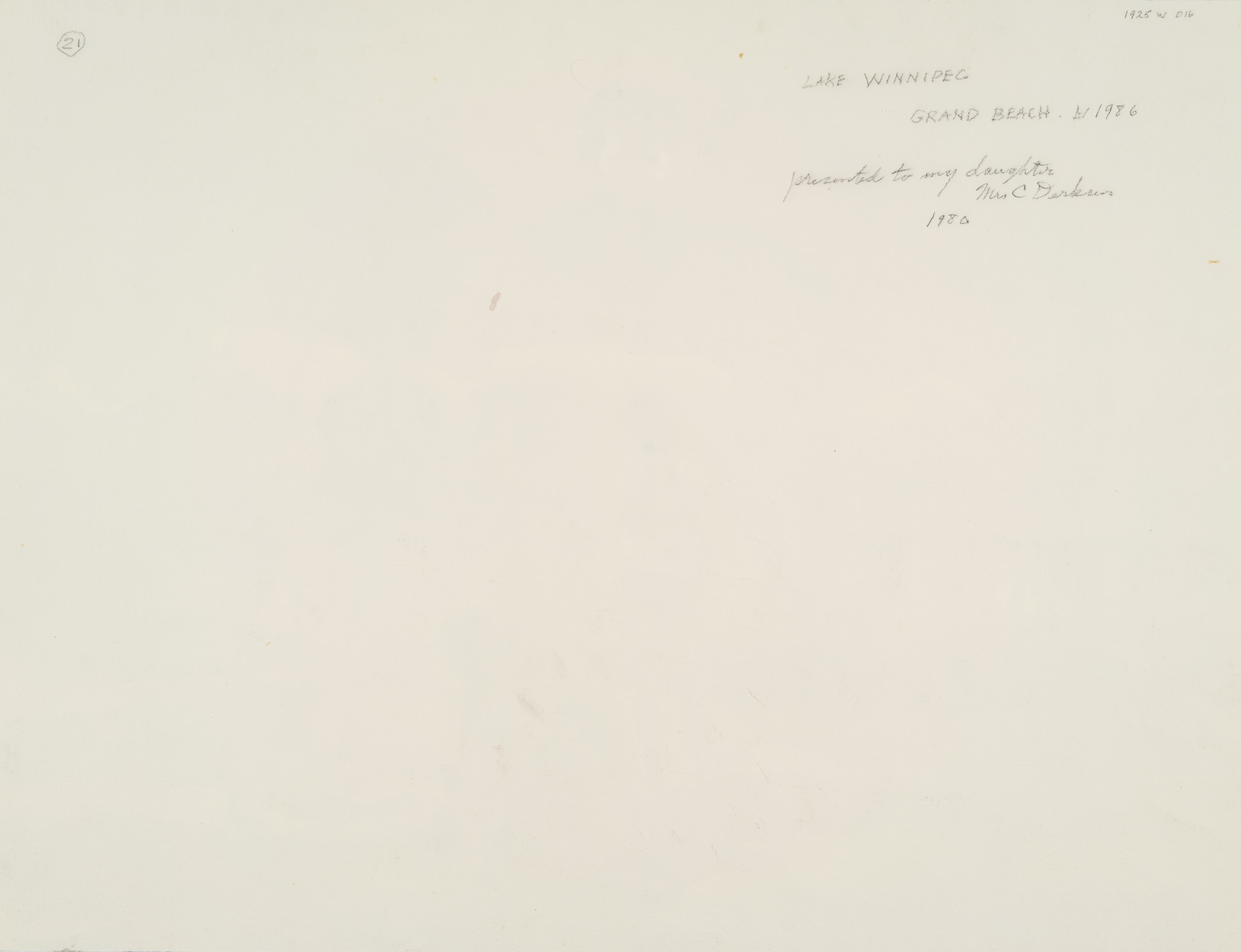 Henry J. Simpkins, Lake Winnipeg Grand Beach - Lac Winnipeg à Grand ...