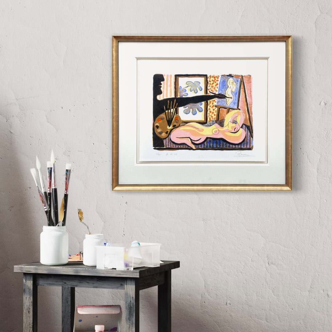 Erik Renssen, Size M | The painter and his model, 2023 | Renssen Art ...