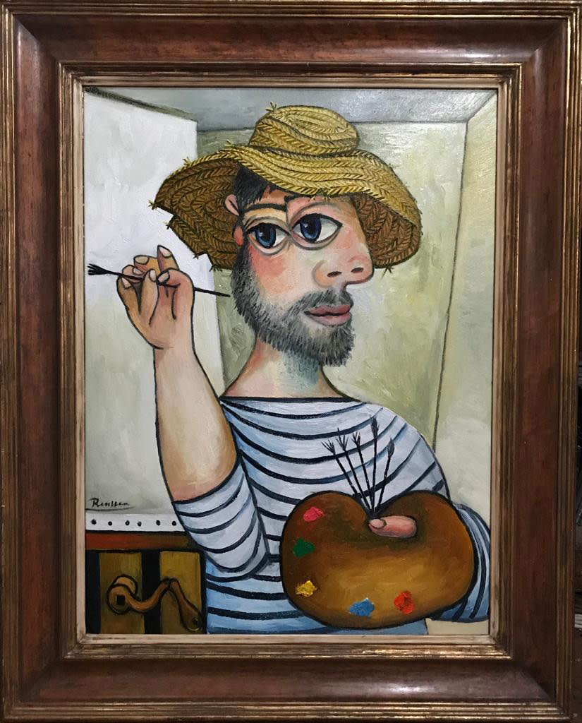 Erik Renssen, The painter, 2019 | Renssen Art Gallery