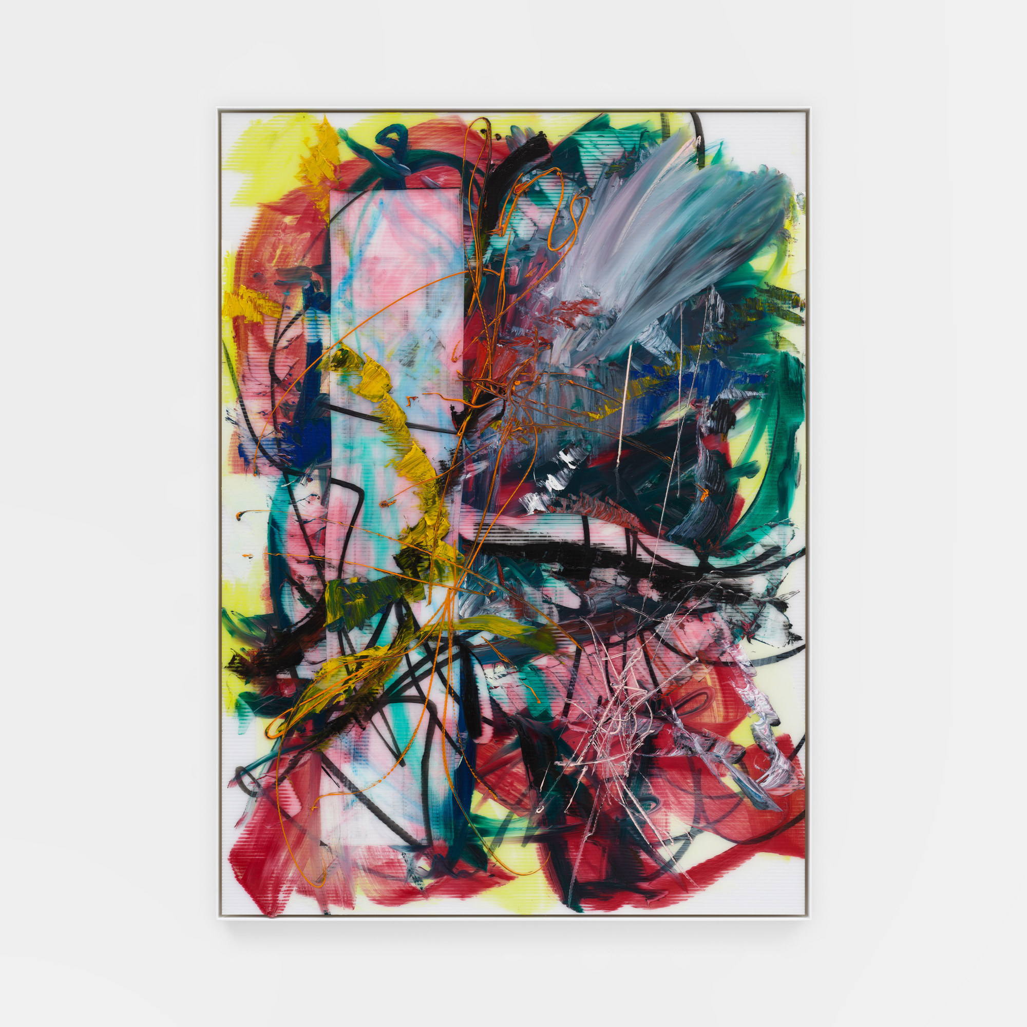 Aaron Garber-Maikovska, Yellow Orange Loop, 2021 | Timothy Taylor