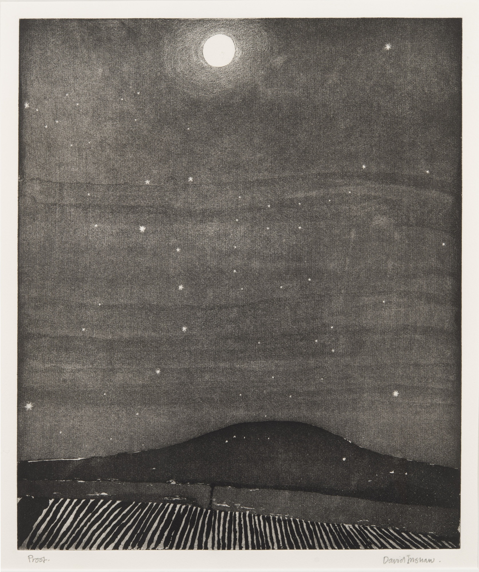 David Inshaw, Marlborough Downs, 1989 | David Inshaw | The Redfern Gallery