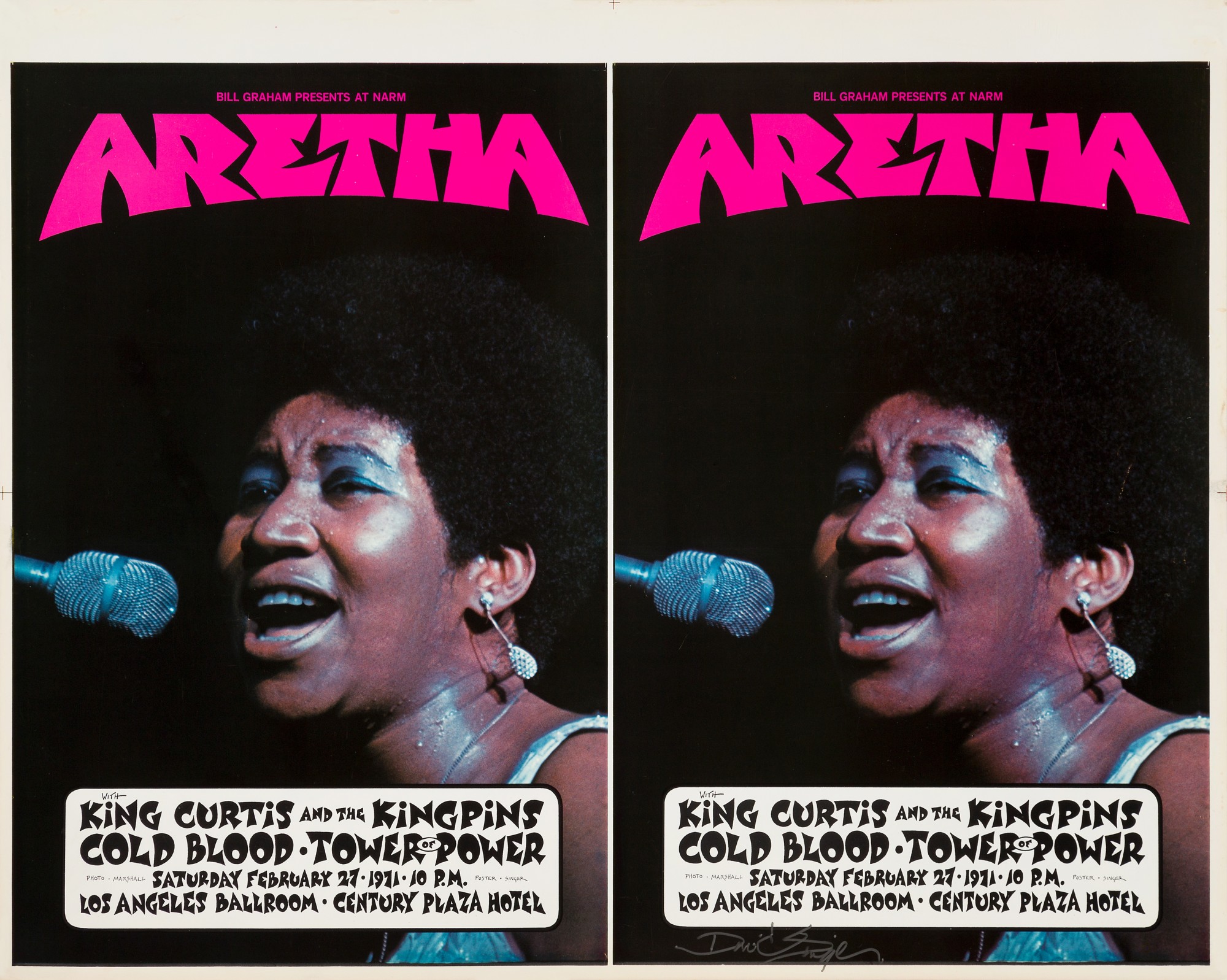 David Singer, Aretha Franklin, 1971 | Rock Paper Film
