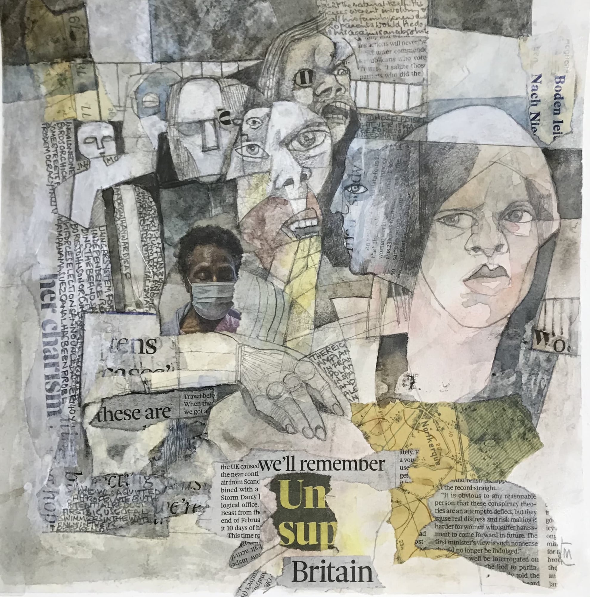 Colin Merrin, We’ll Remember | Royal Watercolour Society