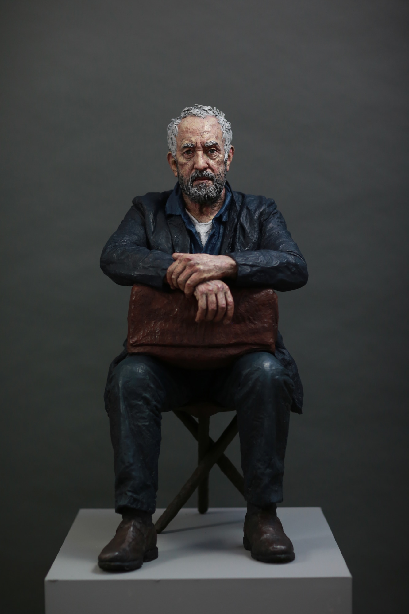 Seated Figure (Working Model), 2018 | Sean Henry