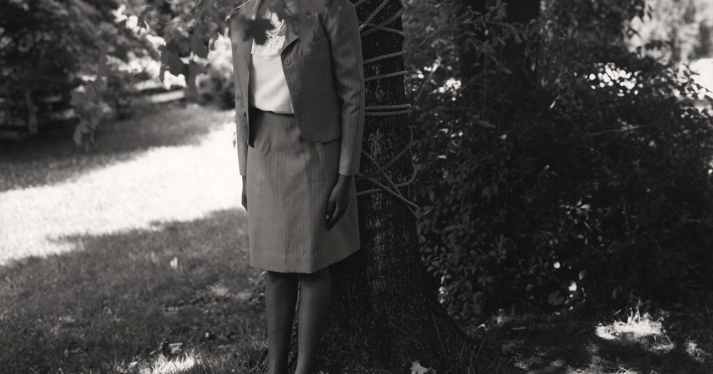Sally Mann, Porterfield and the Wrapped Tree (At Twelve), 1983-1985 ...