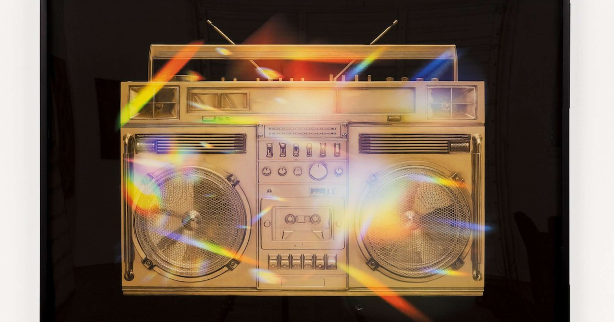 Lyle Owerko, Gold on Black Boombox V.002, 2024 - Artwork 50680 ...