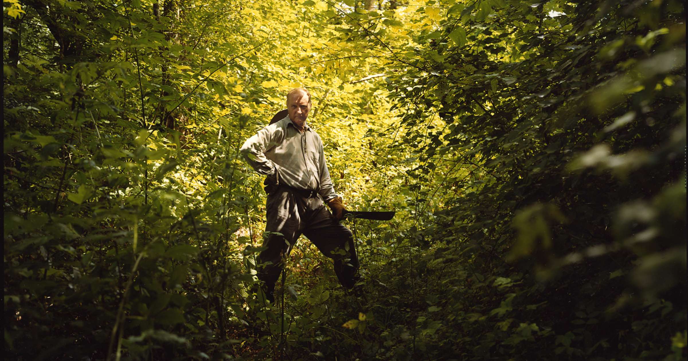 Angela West, Dad with Machete, 2005 - Artwork 27190 | Jackson Fine Art