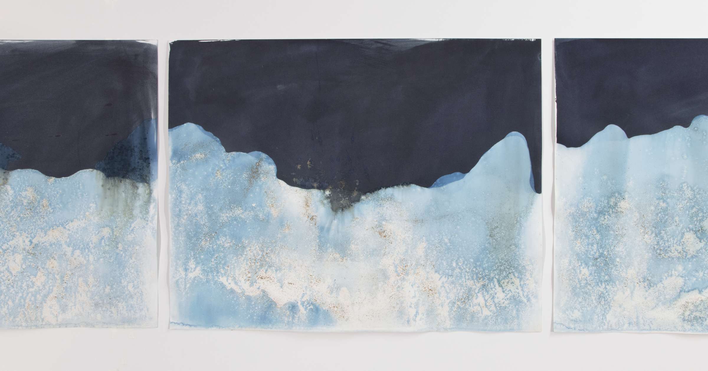 Meghann Riepenhoff, Littoral Drift #547 (Triptych, Atlanta, GA, 06.13. ...