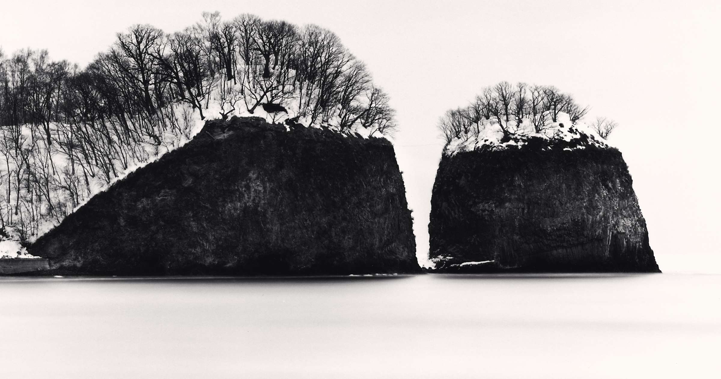 Michael Kenna, Futatsu Rocks, Study 1, Abashiri, Hokkaido, Japan, 2004 ...