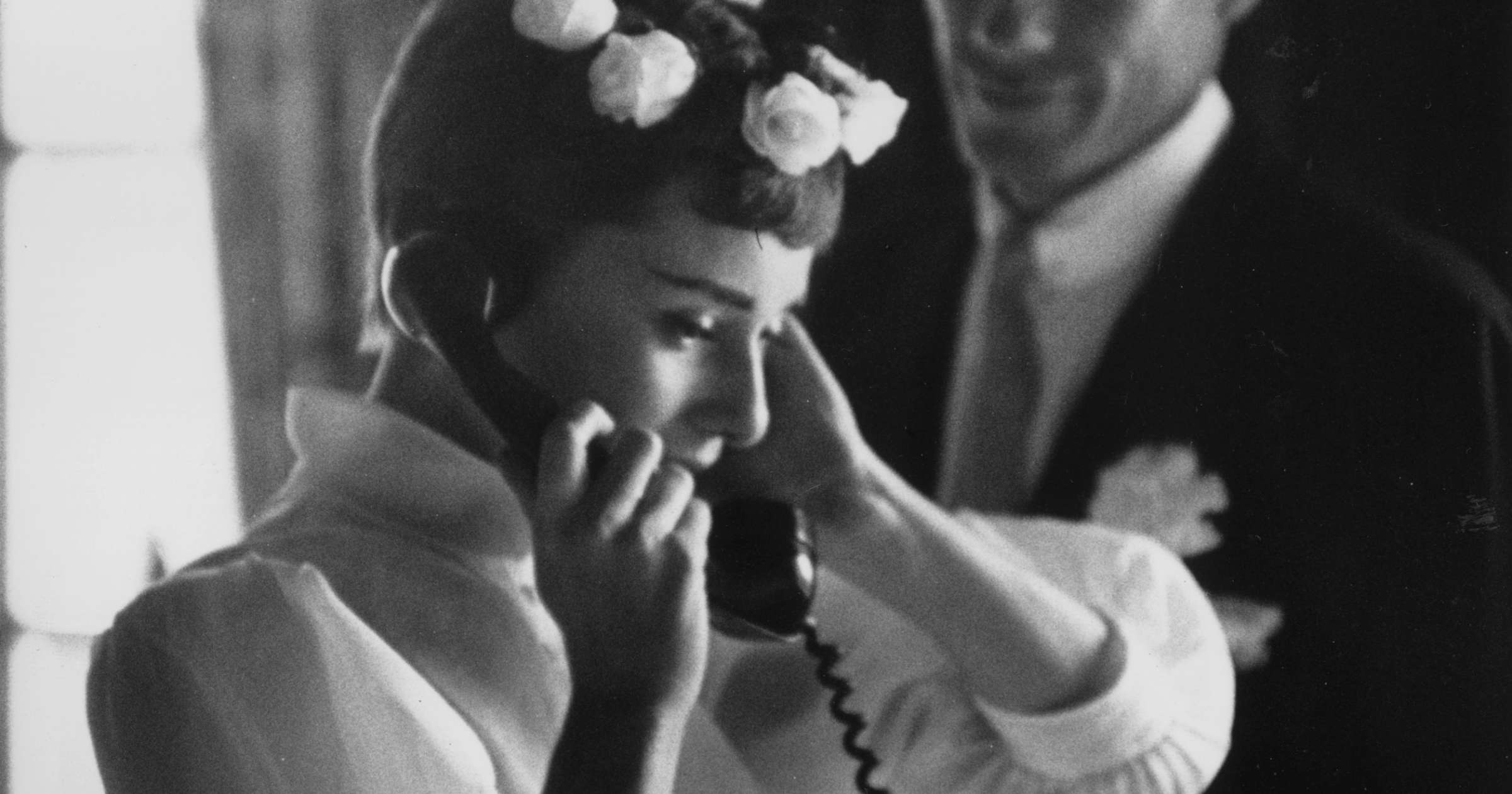 Ernst Haas, Audrey Hepburn at her wedding to Mel Ferrer - Artwork 30671 ...