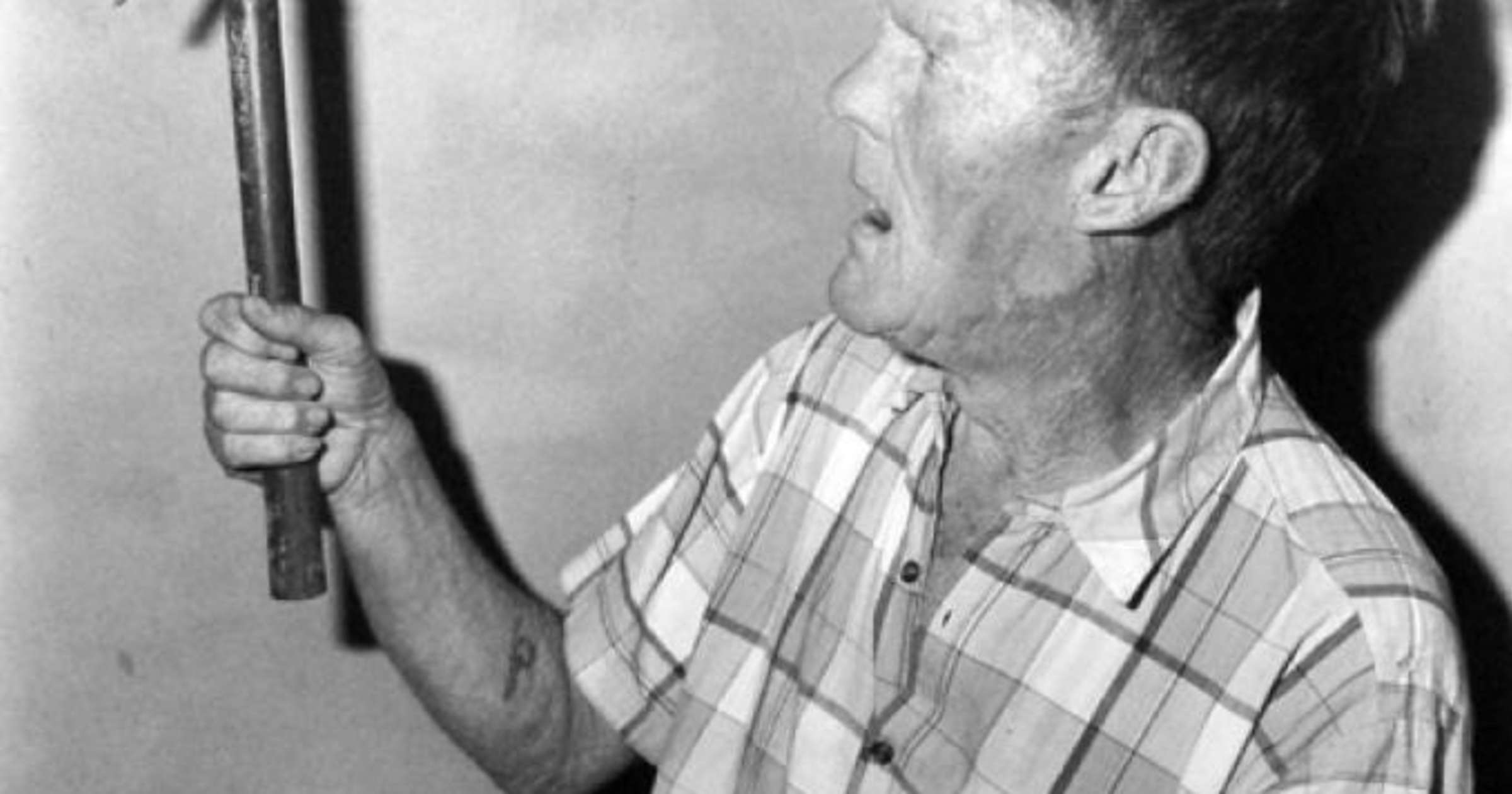 Roger Ballen, Herman with Hammer, 1997 - Artwork 24938 | Jackson Fine Art