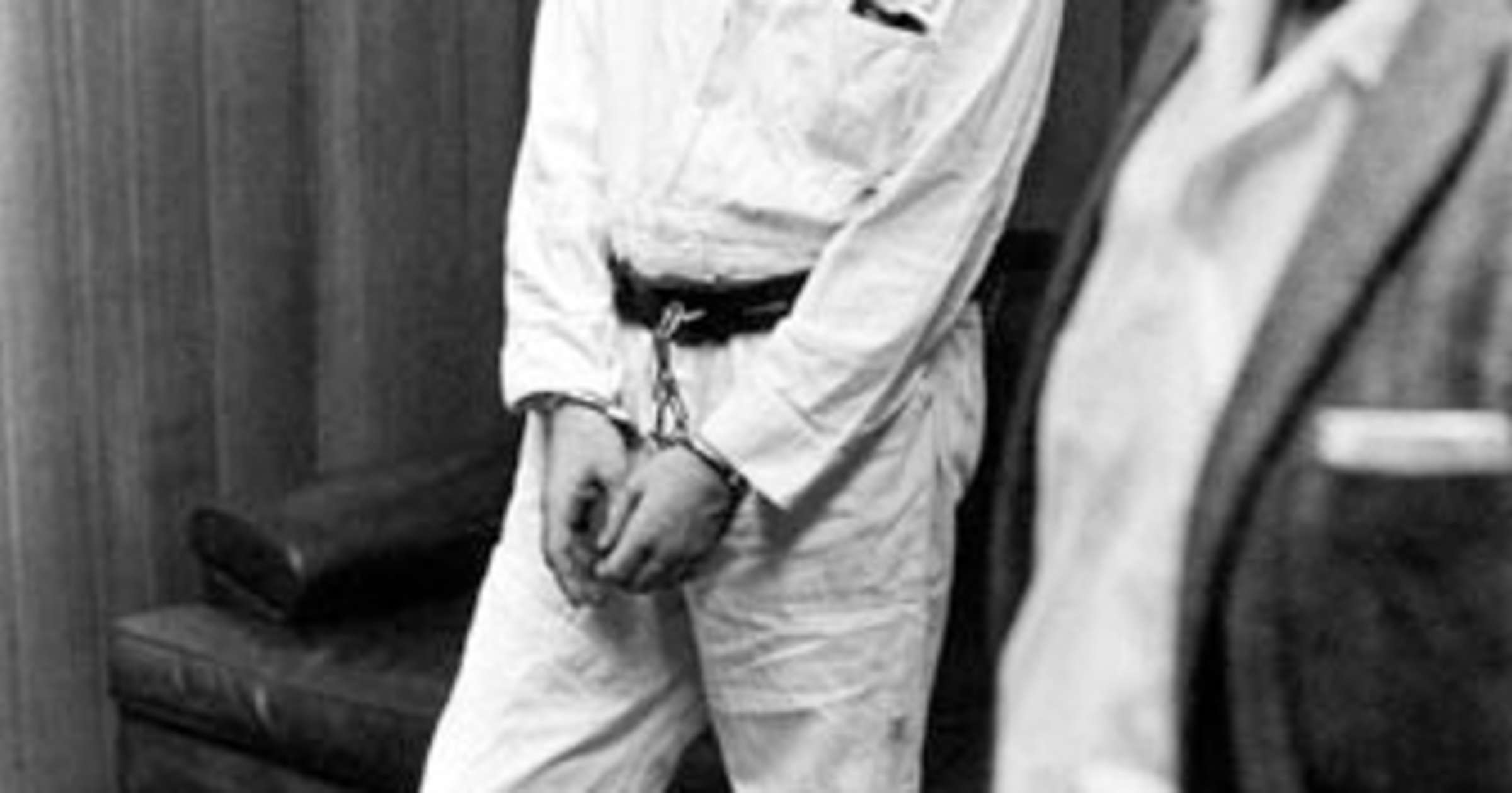 Danny Lyon, Prison Series (Prisoner in Hand Cuffs and Shackles), 1968 ...
