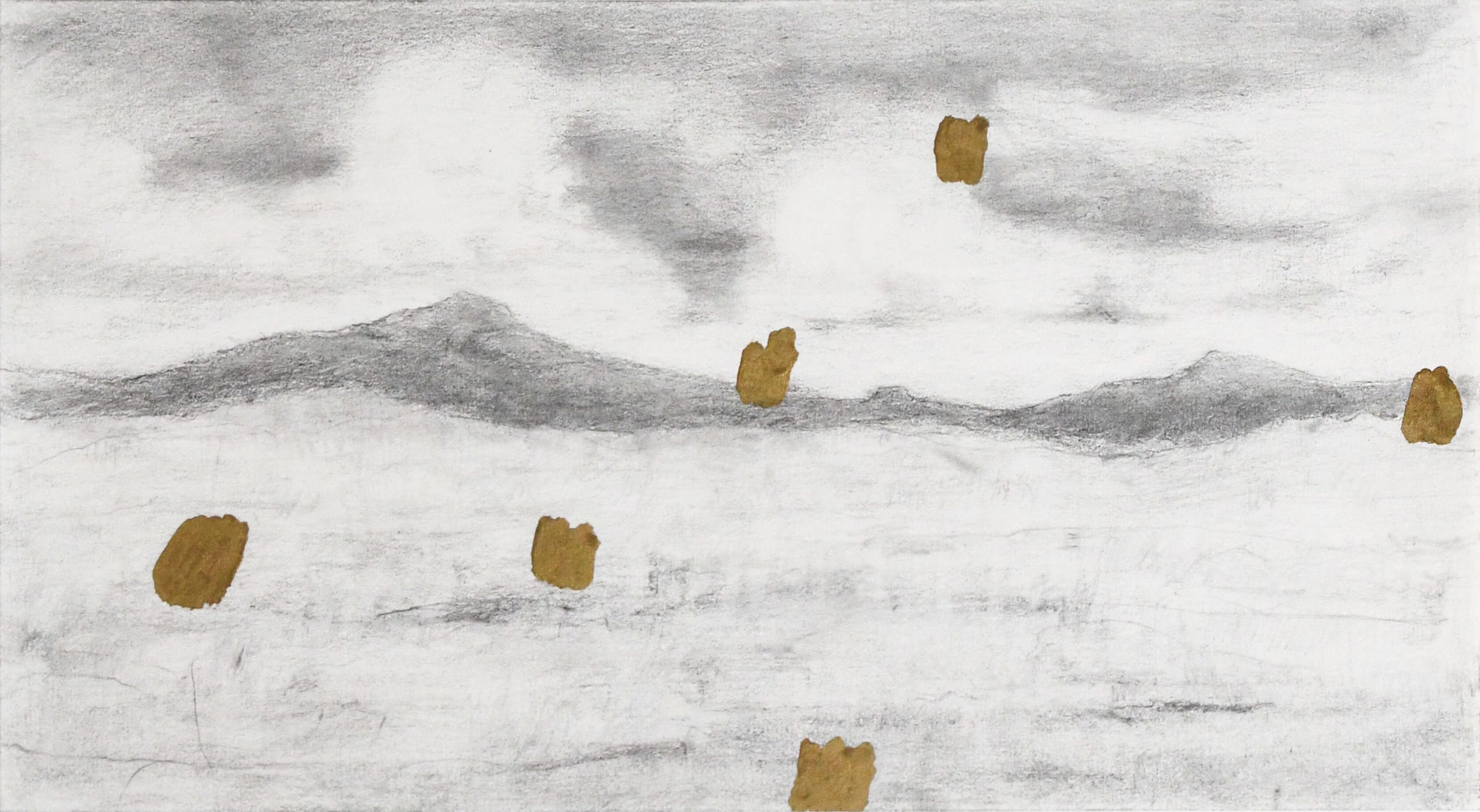 Wes Mills, Golden Twig 063, 2023 | 203 Fine Art