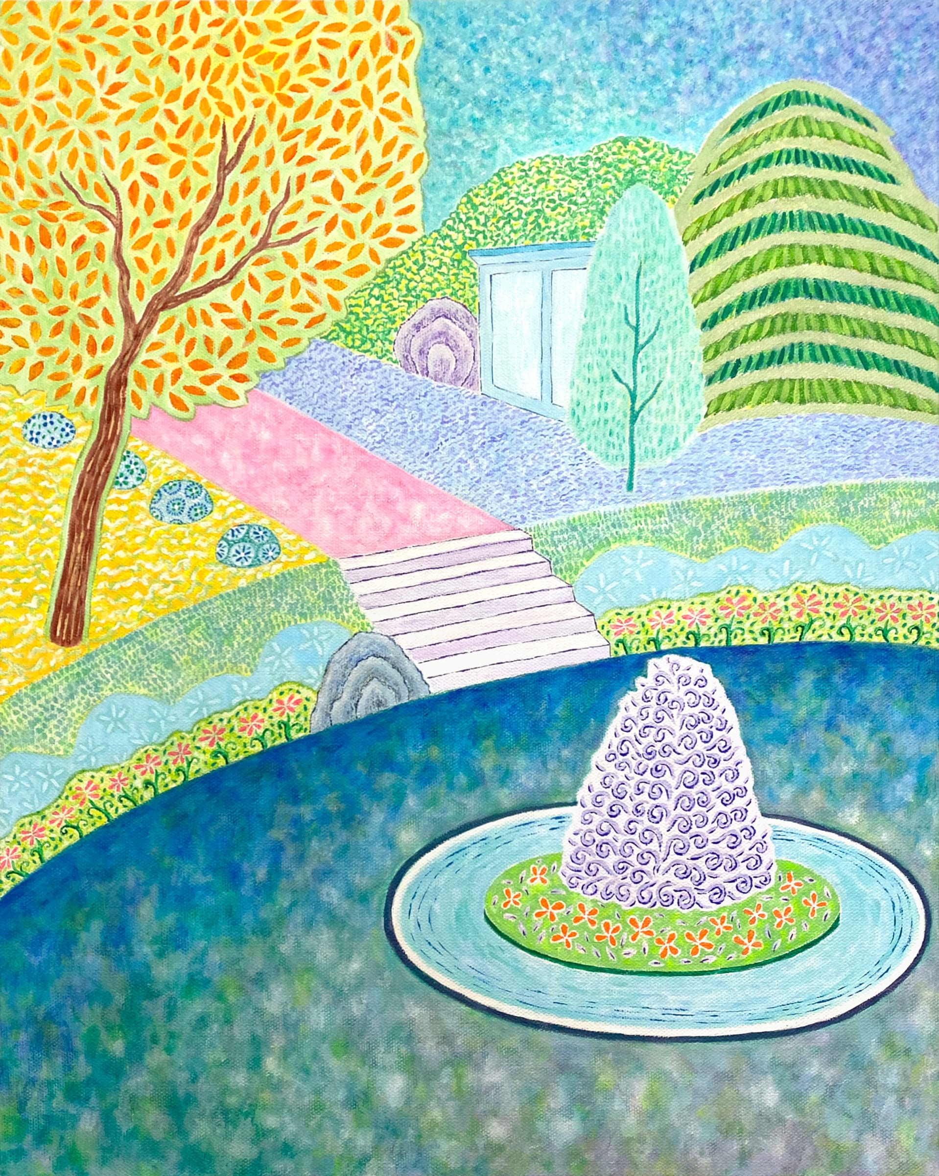 Curtis Chan 陳漢希, The Scenery and Courtyard Are About to Darken《庭蔭落景 ...
