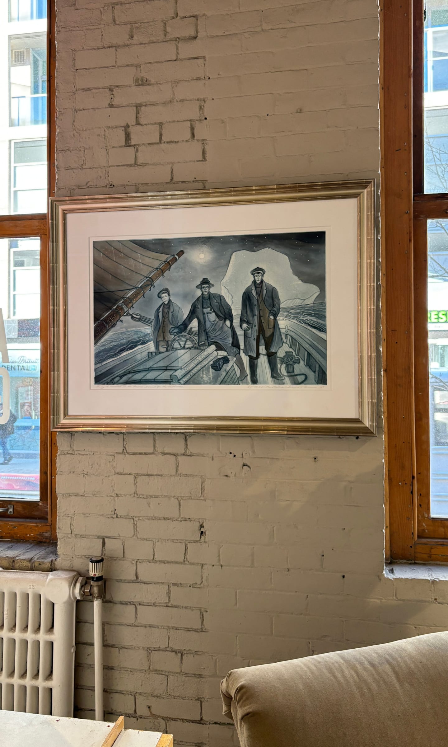 David Blackwood, Elijah Mullet in the 'Friend' Bound for the Labrador ...