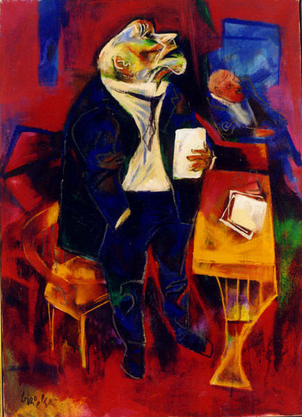 William Gropper, The Senator, 1960 | ACA Galleries