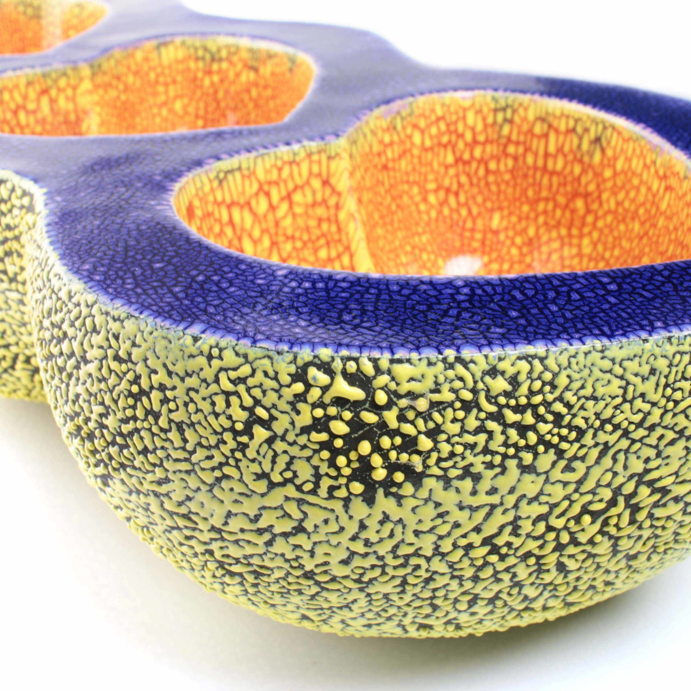 Kate Malone, A Triple Heart Peapod, circa 1998, 1998 | Adrian Sassoon