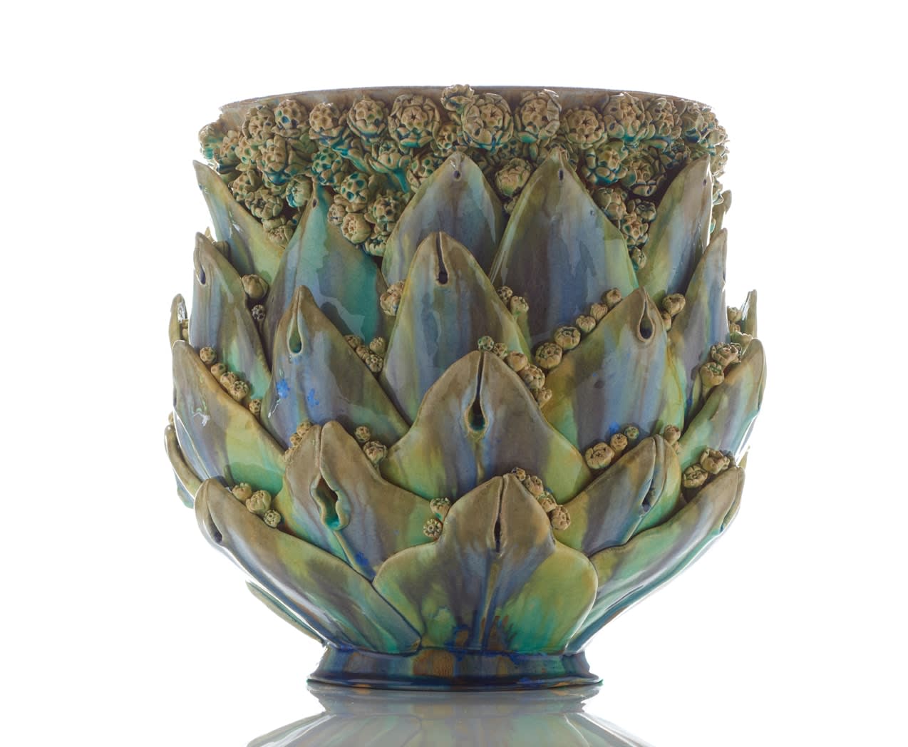 Kate Malone, Bountiful Artichoke, 2015 | Adrian Sassoon