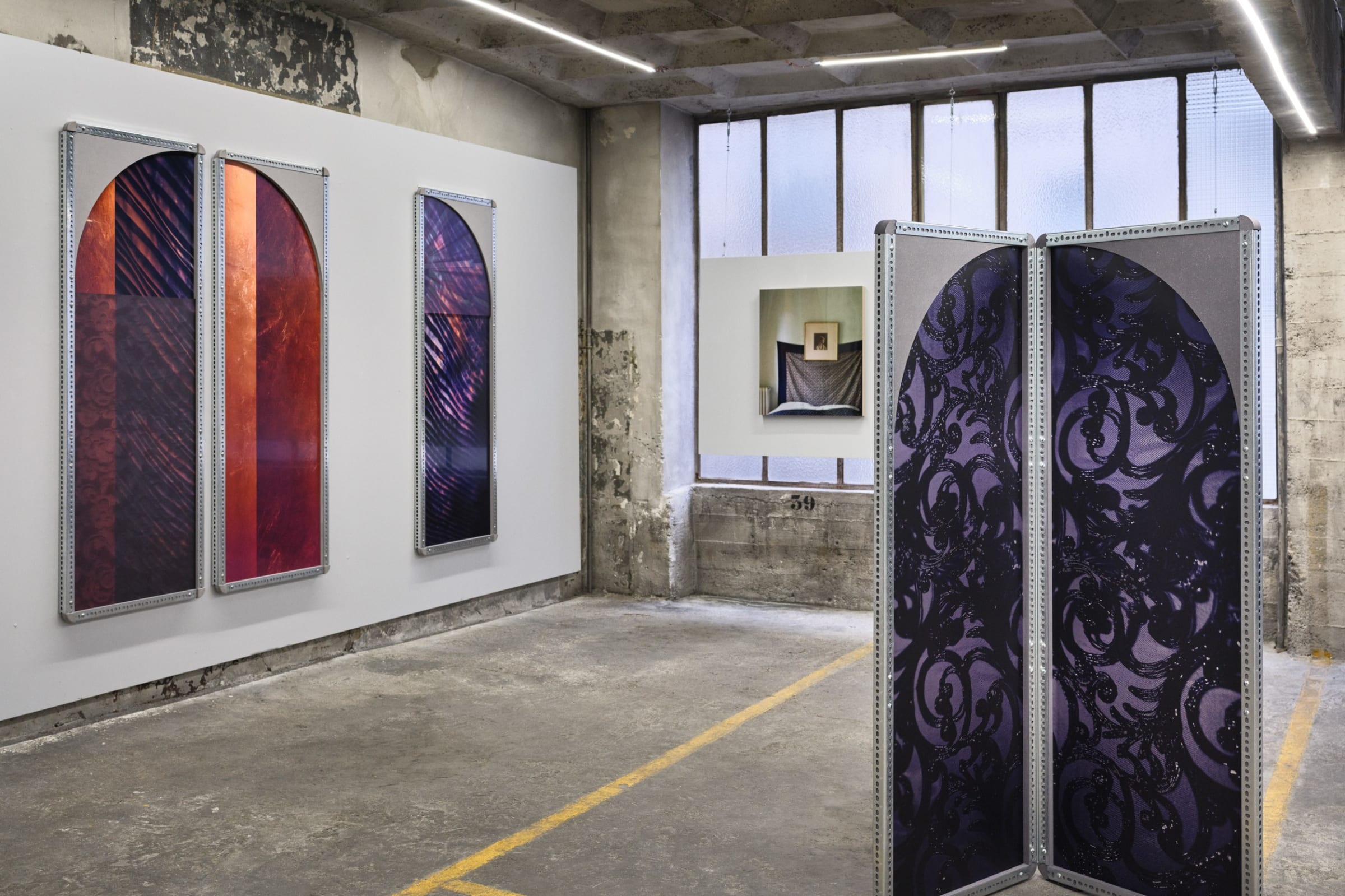 Sara VanDerBeek, Lace Interlace I-IV, 2024 | Altman Siegel