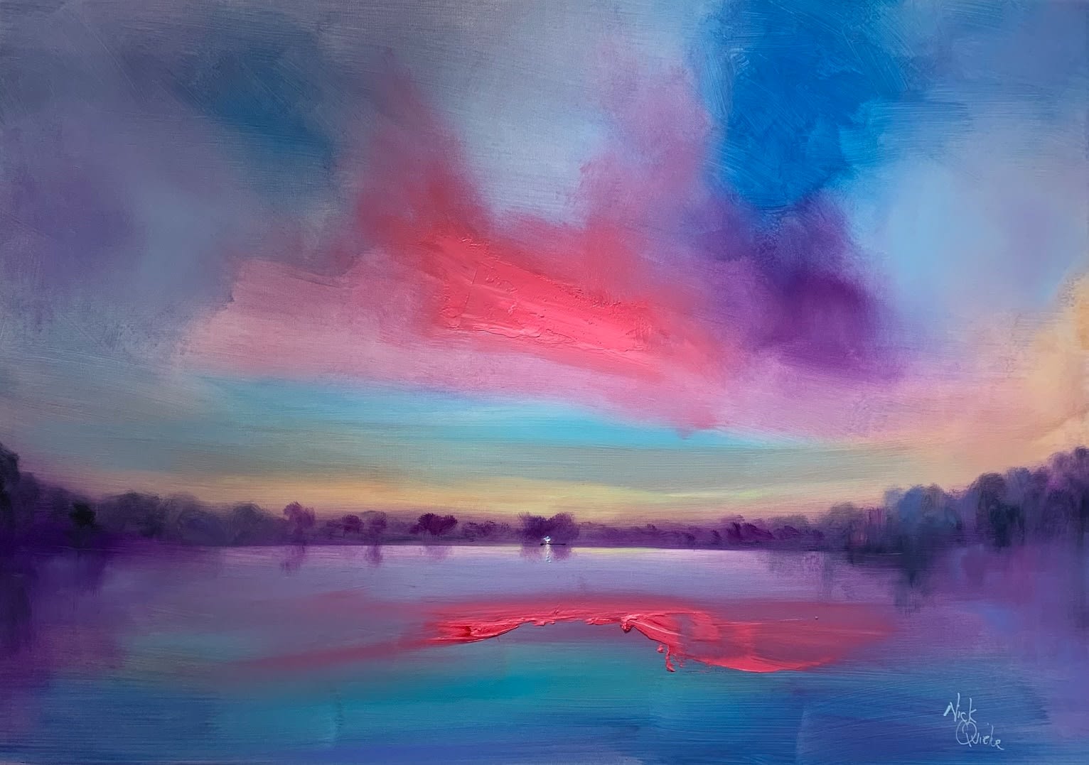 Nick Quirke, Cerulea, 2025 | Amber Galleries