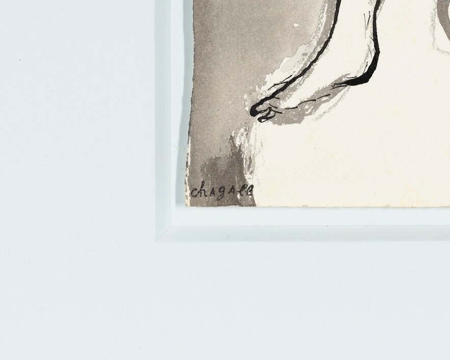 Marc Chagall, Sketch for The Vindictive Philosopher (illustration no.20 ...