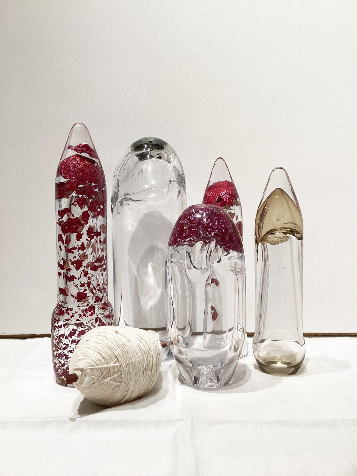 Theresa Traore Dahlberg, Glass Capsule installation, Group 1, 2024 ...