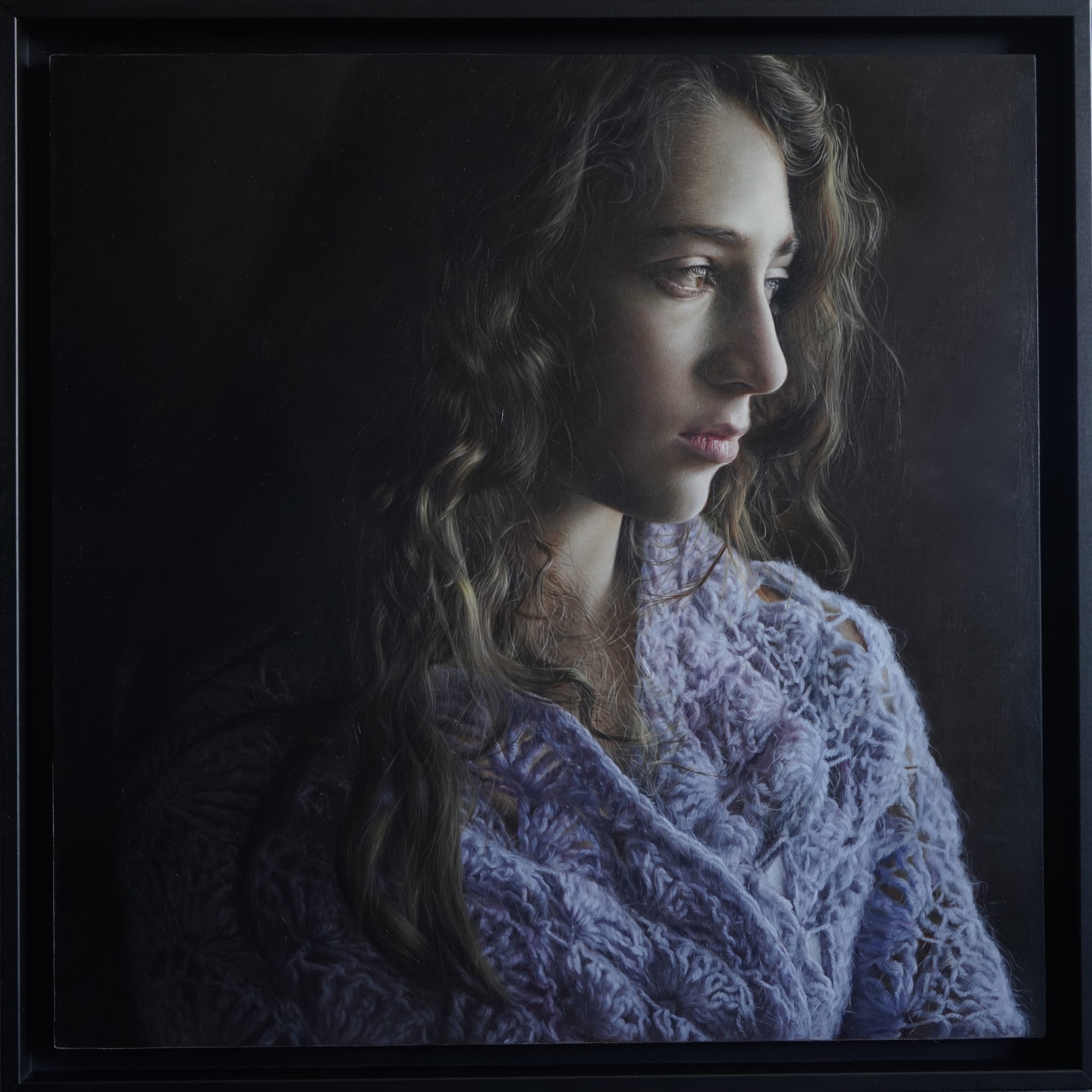 Anne-Christine Roda, The Girl with the Shawl, 2021 | ARCADIA CONTEMPORARY