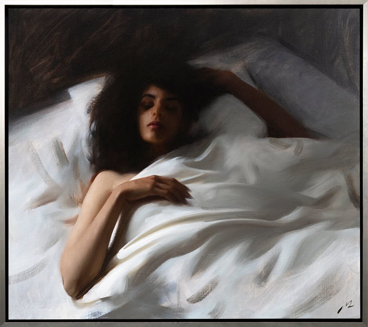 Nick Alm, In bed , 2024 | ARCADIA CONTEMPORARY