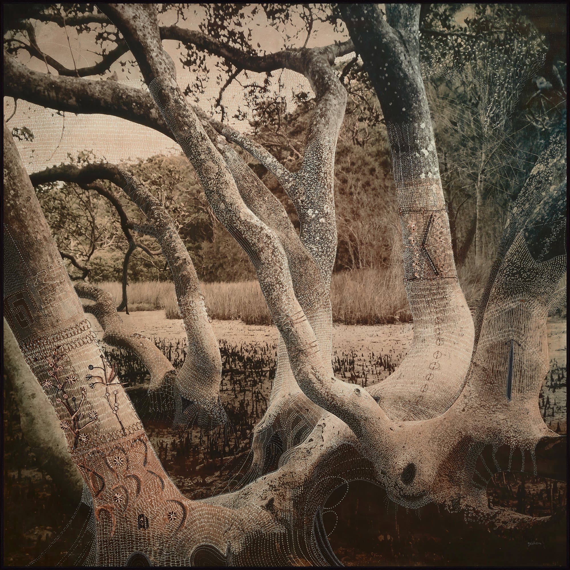 Joshua Yeldham, Spirit of Motherhood, 2023 | Arthouse Gallery