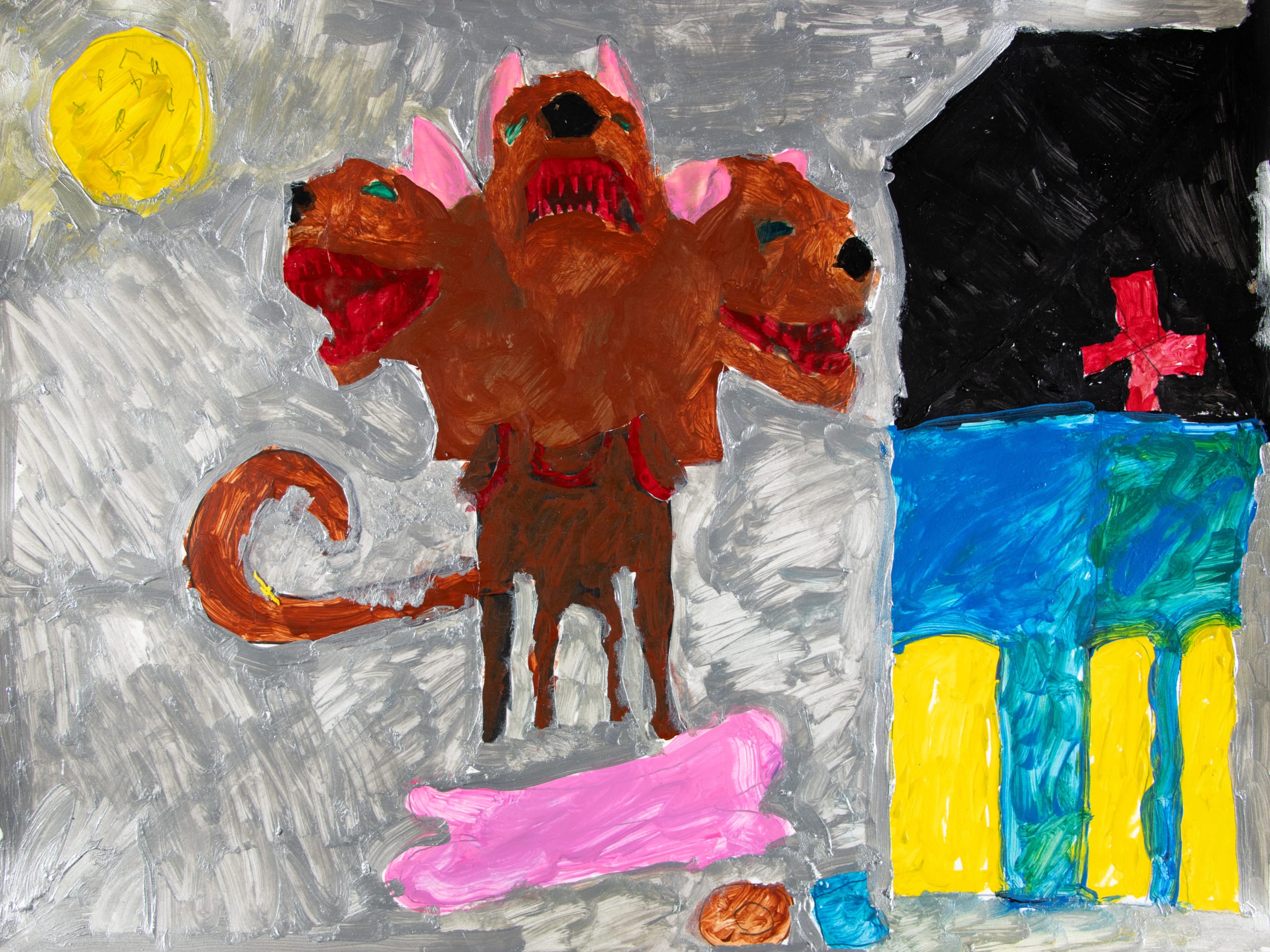 Jean Wilson, 3 Headed Dog, 2024 | Arts of Life - Circle Contemporary