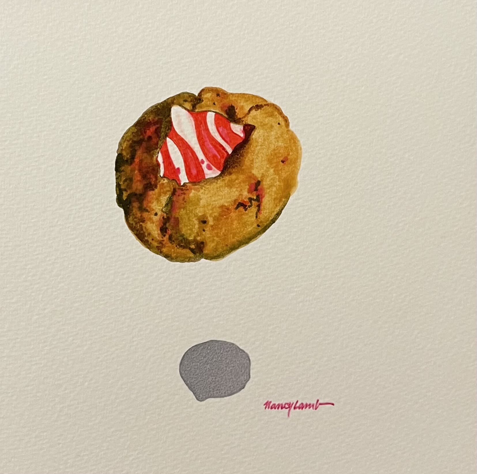Nancy Lamb, Kiss Cookie, 2021 | Artspace111 | Contemporary Texas Art