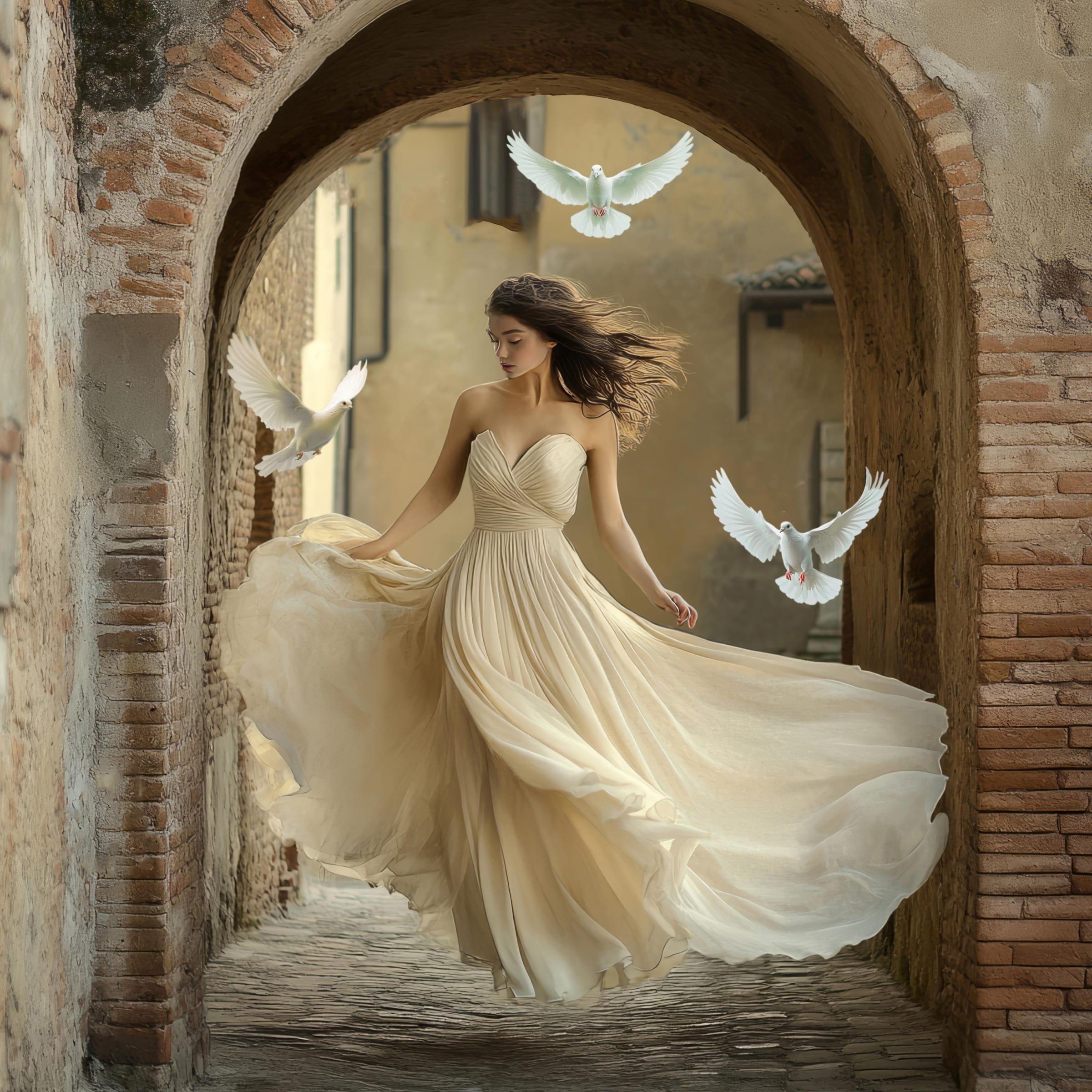 Jeff Robb, Three White Doves (Tre Colombe Bianche), 2024 | Cris Contini ...