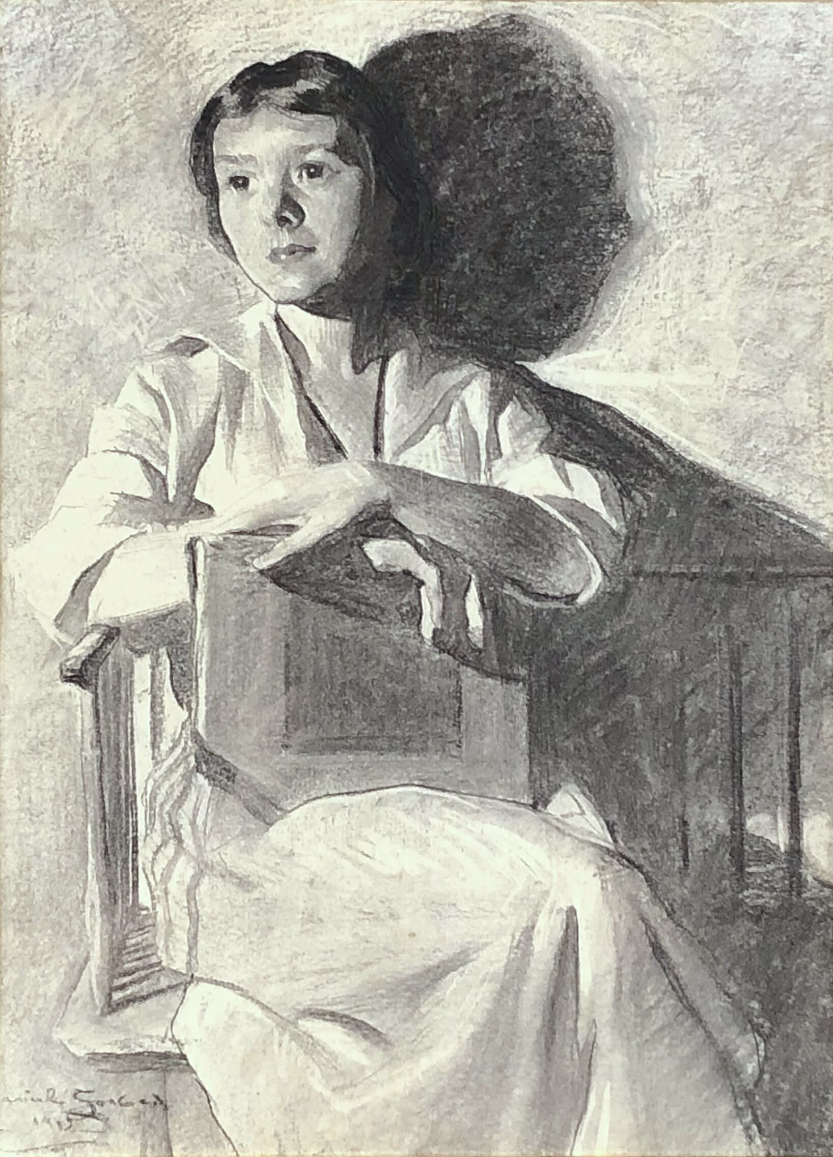 Daniel Garber, Elsa, 1915 | Avery Galleries