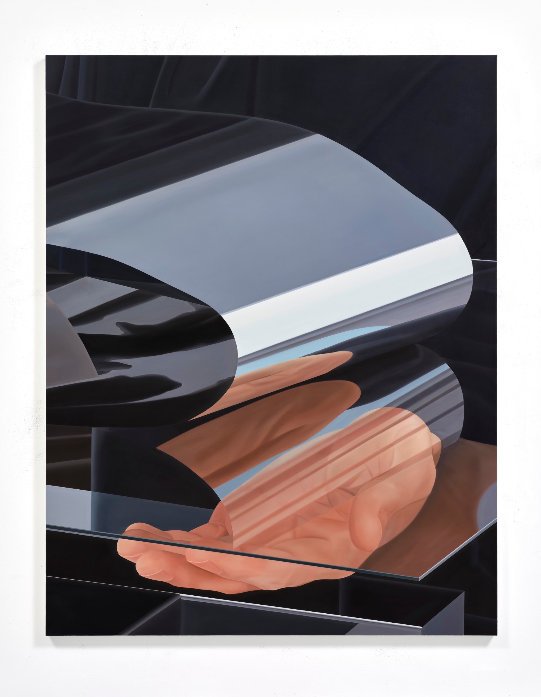 Liang Hao 梁浩, The Dark Side Surges 暗面涌动, 2024 | BANK