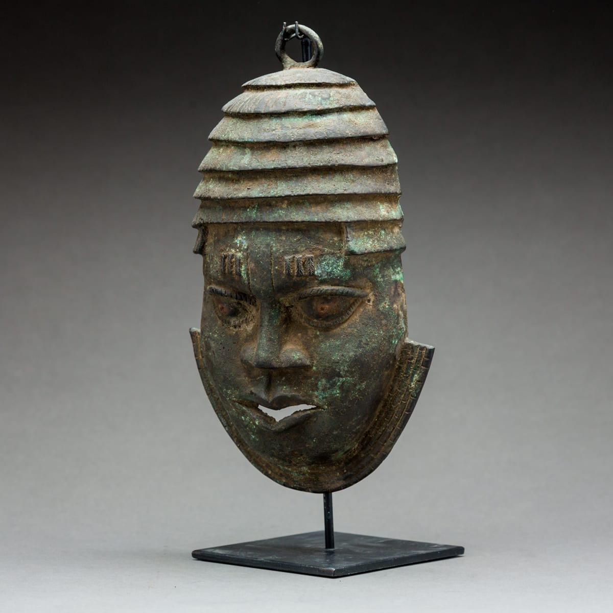 Benin Bronze Mask of an Oba, 18th Century CE - 19th Century CE ...