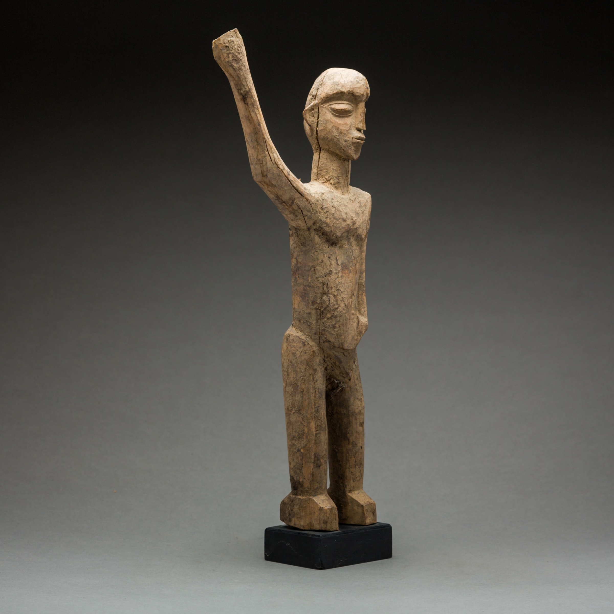Lobi Sculpture of a Man with Upraised Arm, 20th Century CE | Barakat ...