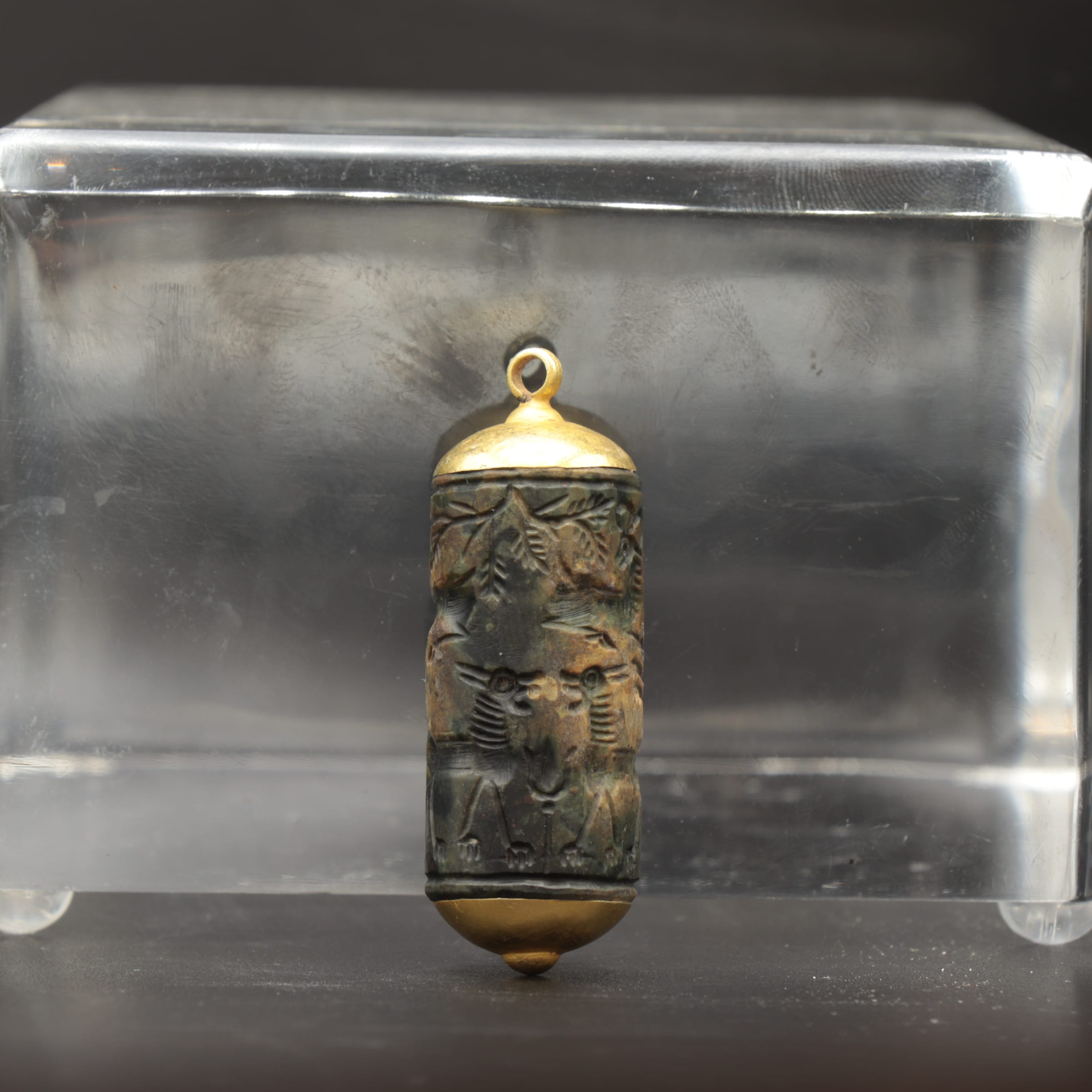 Assyrian Cylinder Seal, 1500-900 BCE | Barakat Gallery