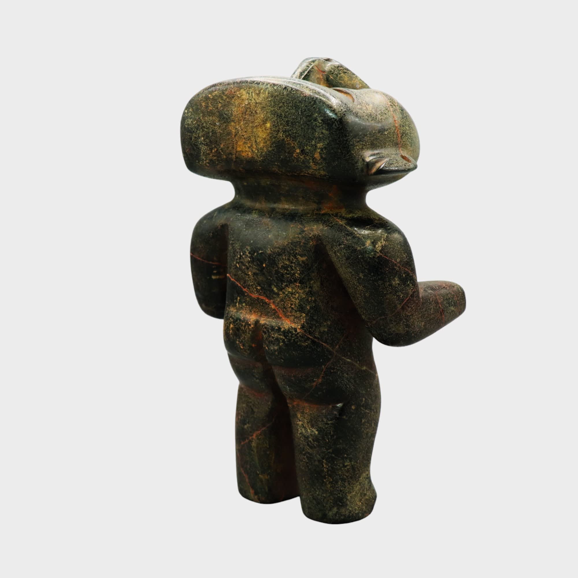 Olmec 'Stargazer' Figure, 900 BC - 600 BC | Barakat Gallery