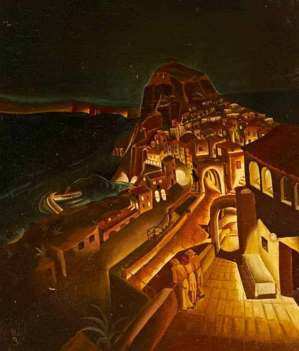 Marcel Ronay, Night Scene in Capri | Ben Uri