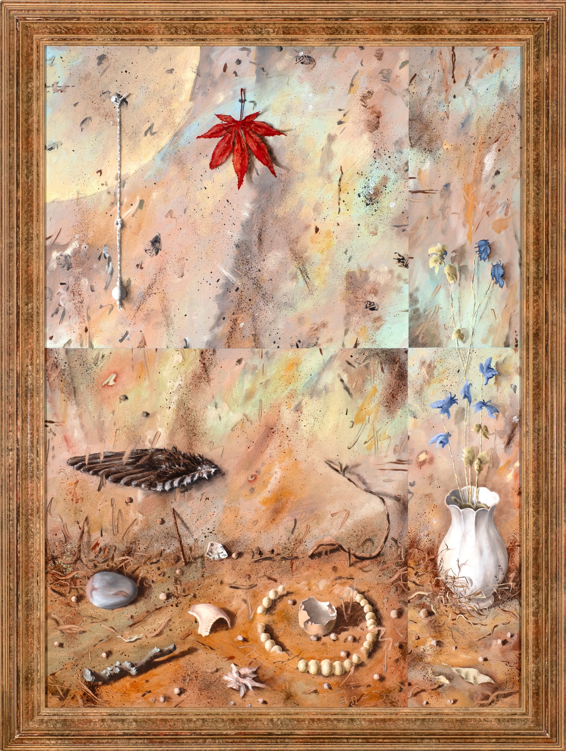 John Danvers, Vase, Wing and Maple Leaf | Ben Uri Gallery and Museum