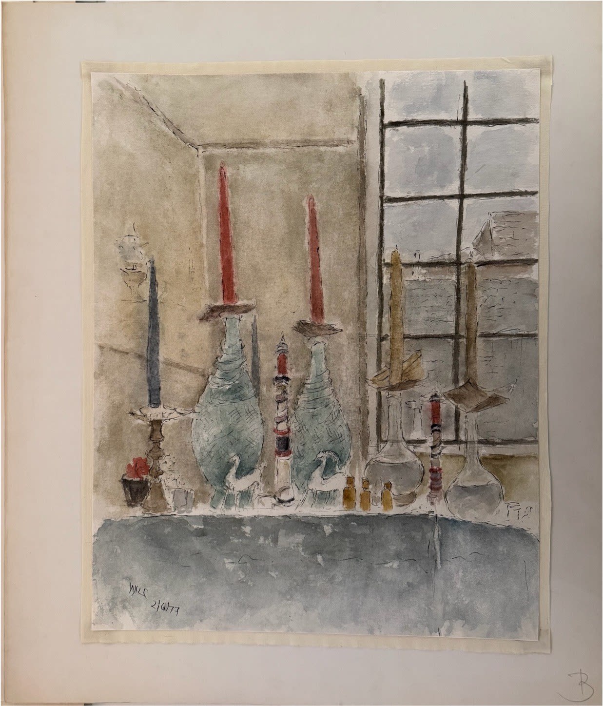 Katerina Wilczynski, Candlesticks, 1977 | Ben Uri