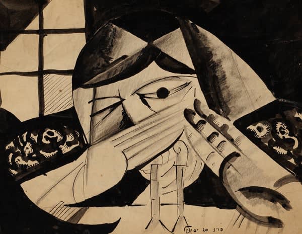 Yitzhak Frenkel-Frenel, Shabbat Blessing | Ben Uri