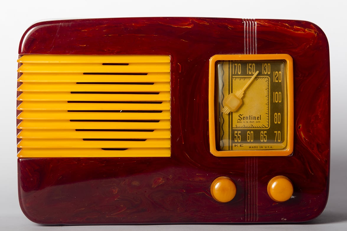 Catalin Radio, Sentinel 177U, 1939 | The Keen Collection of Outsider ...