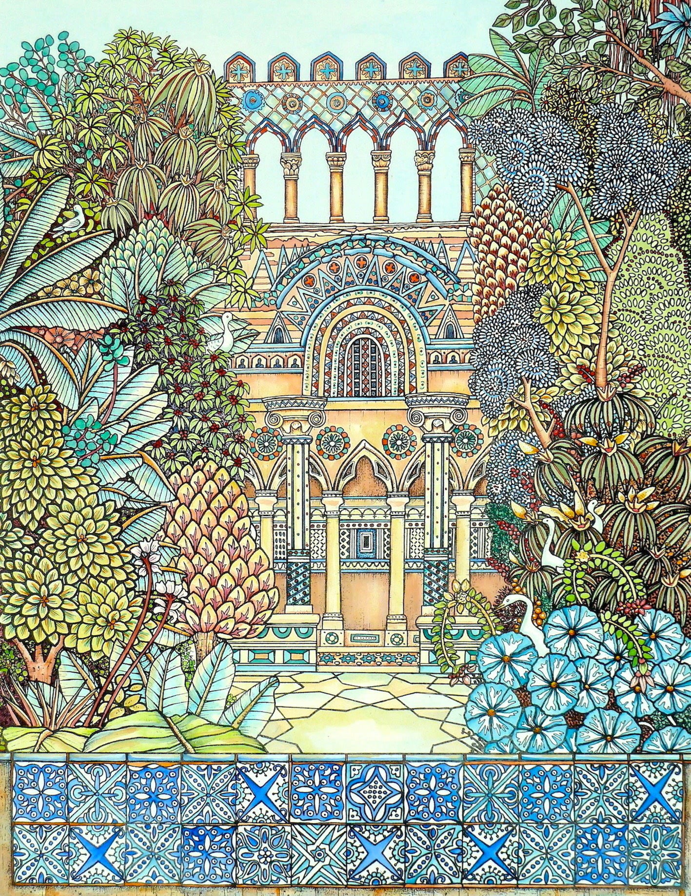 Meg Dutton RE, Secret Garden | Bankside Gallery