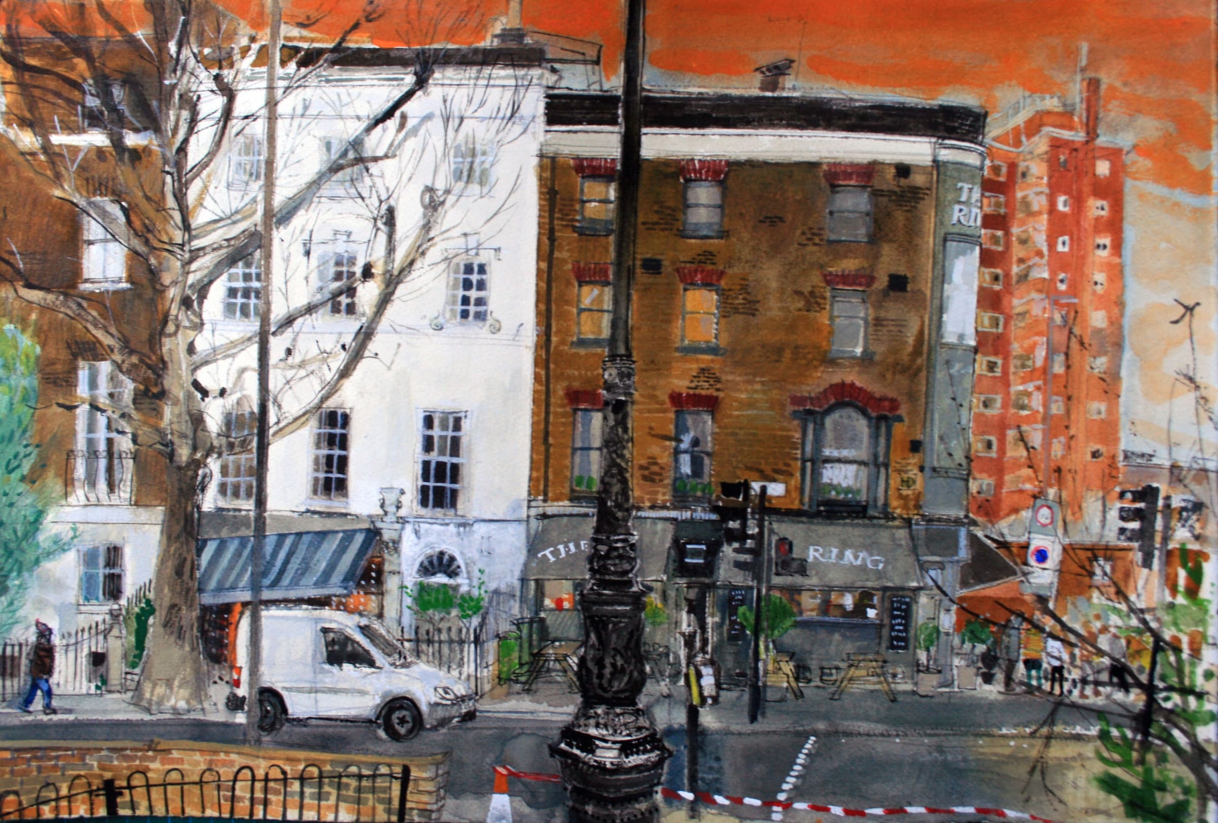 Peter Quinn RWS, Blackfriars Road, London | Bankside Gallery