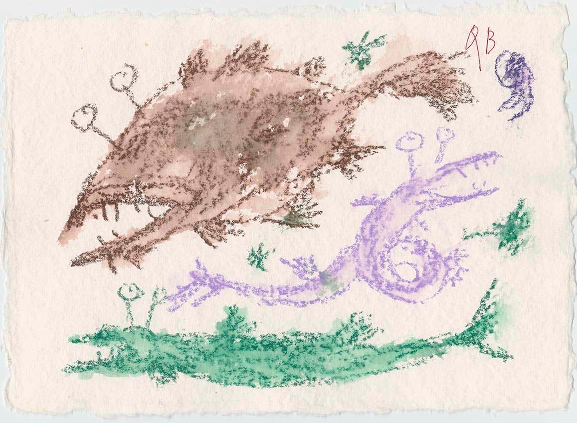 Works - Quentin Blake: Ninety Drawings | Bankside Gallery