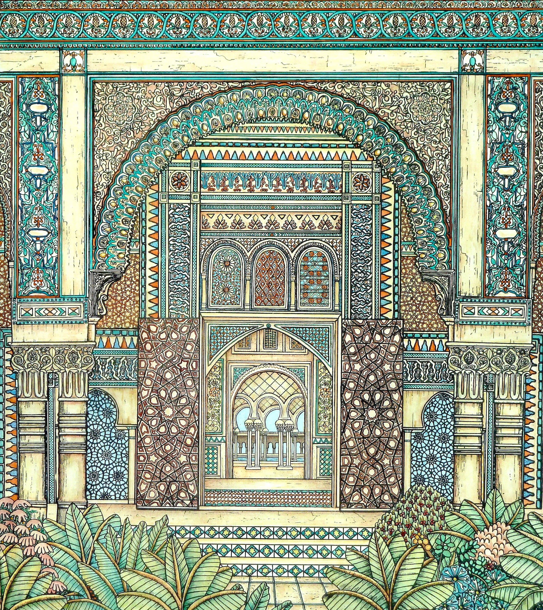 Meg Dutton RE, Exotic Facade | Bankside Gallery