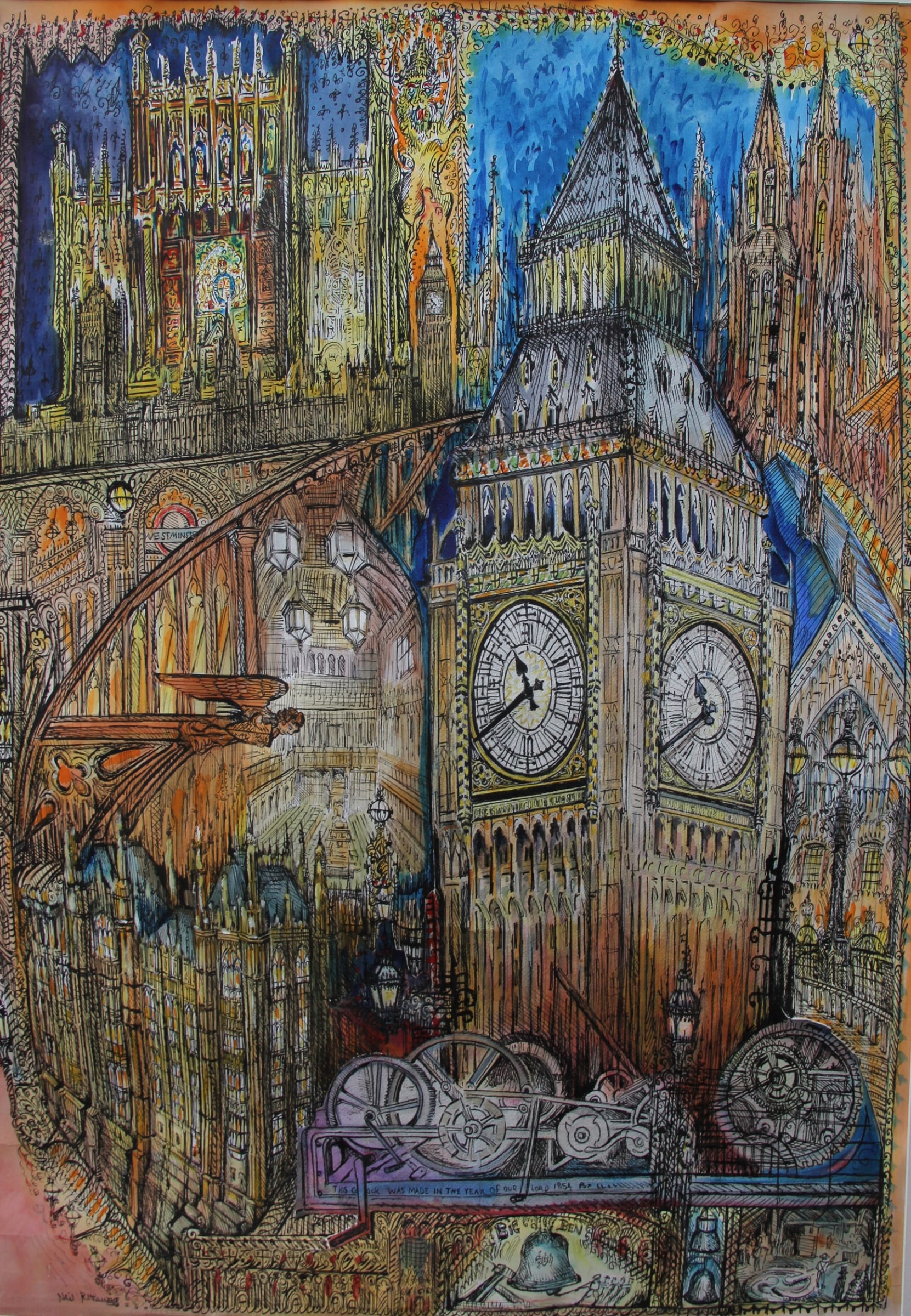 Neil Pittaway RWS RE, The Jewel of Westminster | Bankside Gallery